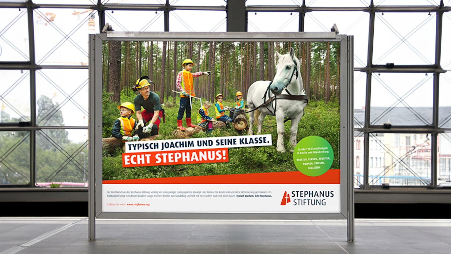 Typisch und echt. Die Imagekampagne für die Stephanus Stiftung
